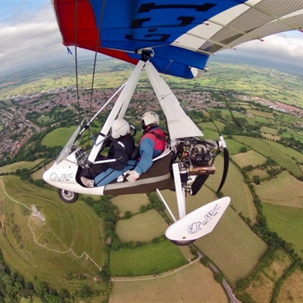 Microlighting in Somerset - Flights over Glastonbury | Prices From £89.00
