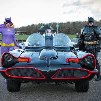 Superhero Cars - Drive an Iconic Superhero Bat Man Car