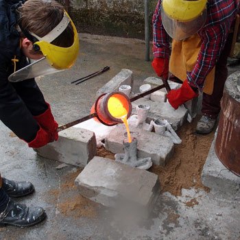 Blacksmithing Courses Wales near Carmarthen | Into The Blue