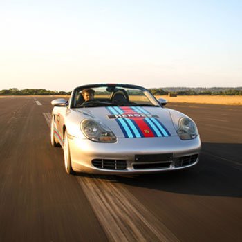 Porsche Boxster Race Car - Driving the Boxster S