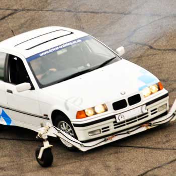 Skid Pan Training and Driving Experience from Into The Blue