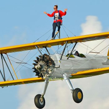 Wing Walking in Kent - Wing Walking Flights Out Of Headcorn | Into The Blue