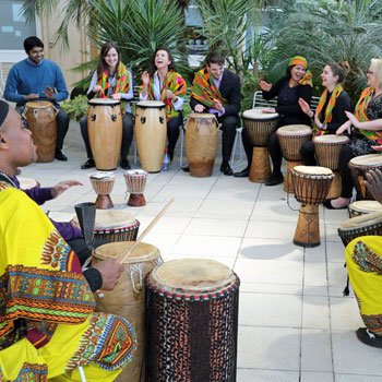 African Drumming Workshops - African Drum Lessons London | Into The Blue