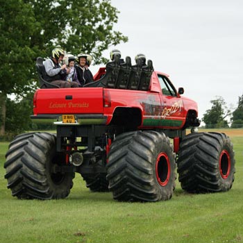 Ride in a Monster Truck - Monster Truck Passenger Rides from £35