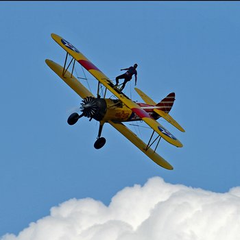Wing Walking in Kent - Wing Walking Flights Out Of Headcorn | Into The Blue