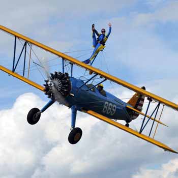 Wing Walking Wedding