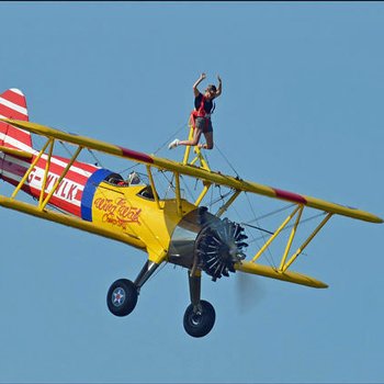 Wing Walking in Kent - Wing Walking Flights Out Of Headcorn | Into The Blue