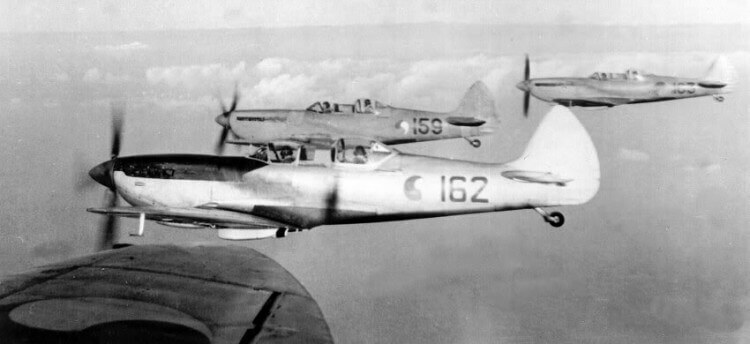 Origins of the Two Seat Spitfire on the Into the Blue Blog