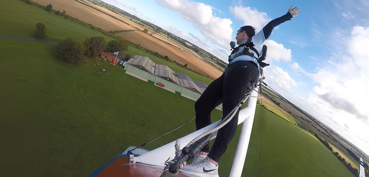 Wing Walk with the SuperAeroBatics Professional Wing Walking Team ...