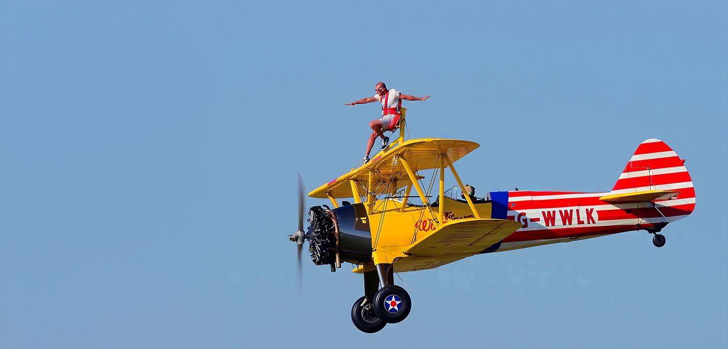 Wing Walking in Kent - Wing Walking Flights Out Of Headcorn | Prices ...