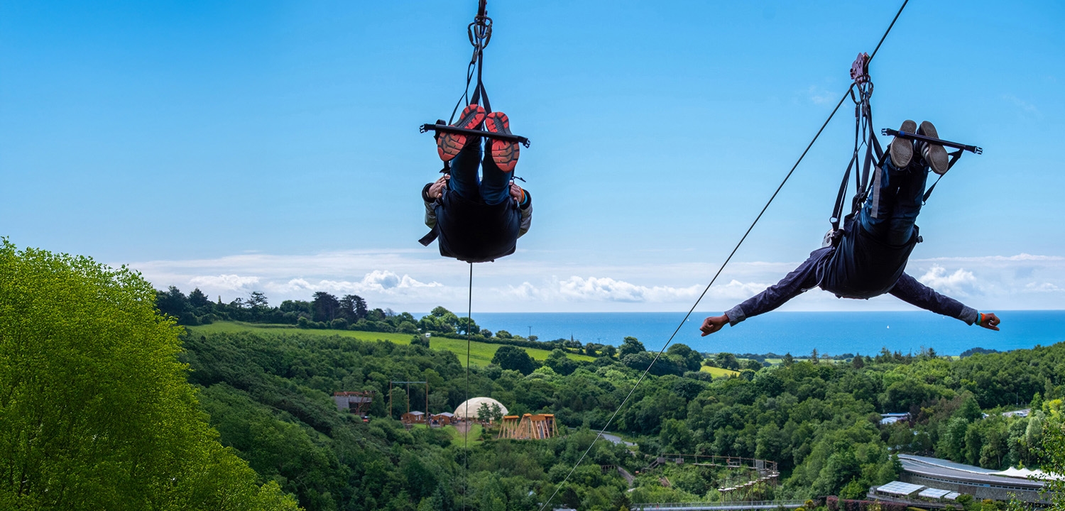 Eden Project Zip Wire - Ride the Skywire in Cornwall | Prices From £49.00