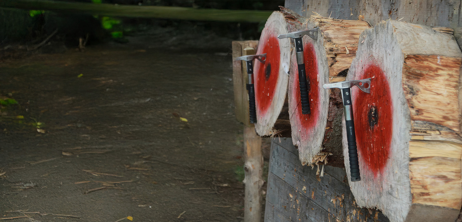 Axe Throwing in Northumberland - Throw Axes, Hatchets & Knives at ...