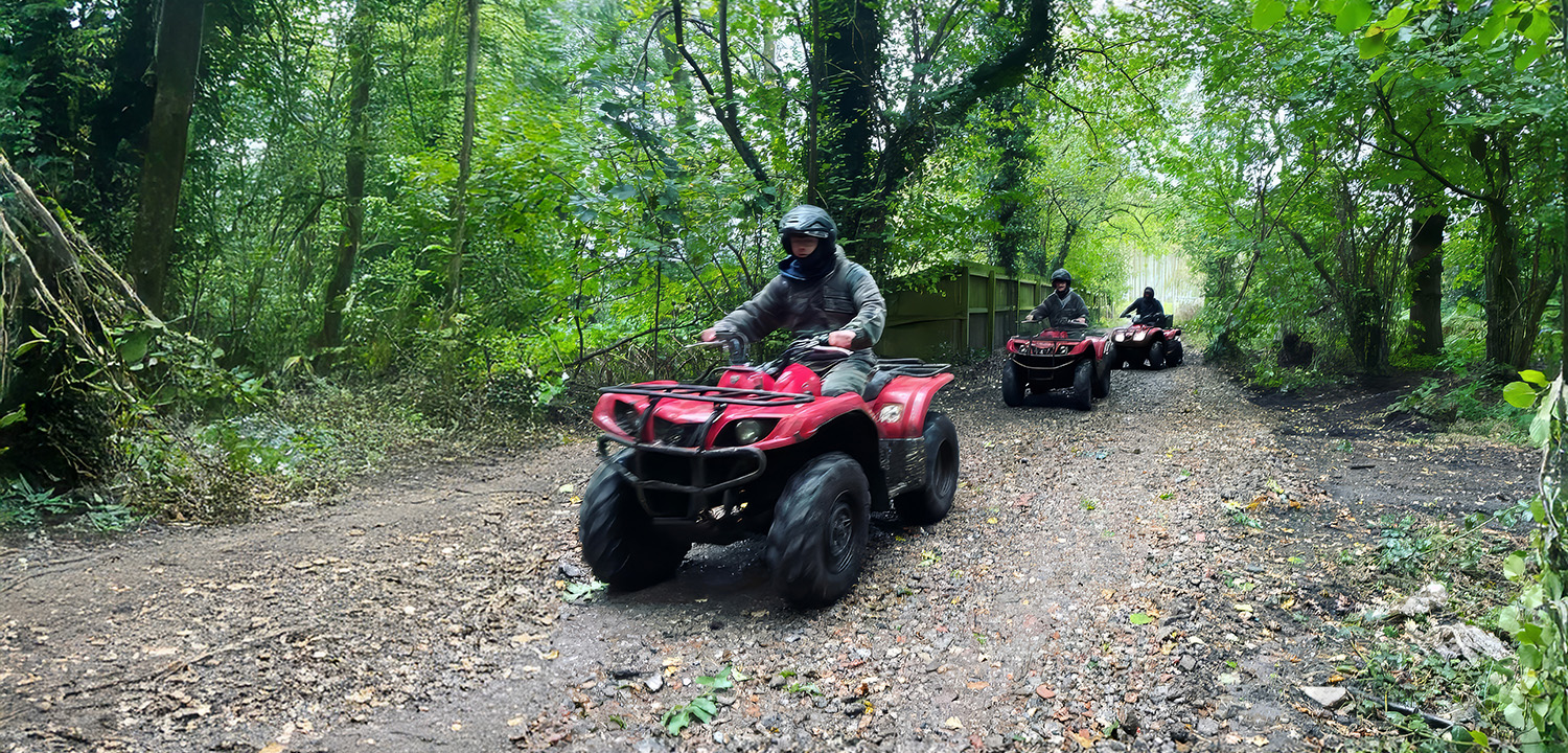 Quad Biking Cheshire Quad Bike Experience at Into the Blue | Prices ...