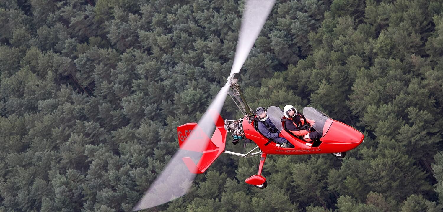 Gyrocopter Flights in Kent in Open-Cockpit Autogyros | Prices From £85.00