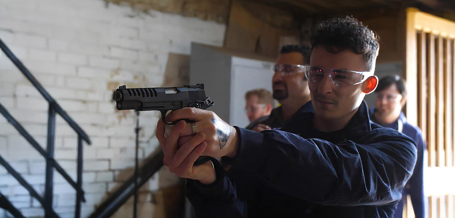 Target Shooting Cambridgeshire at the Farm Shooting Range near Brampton ...