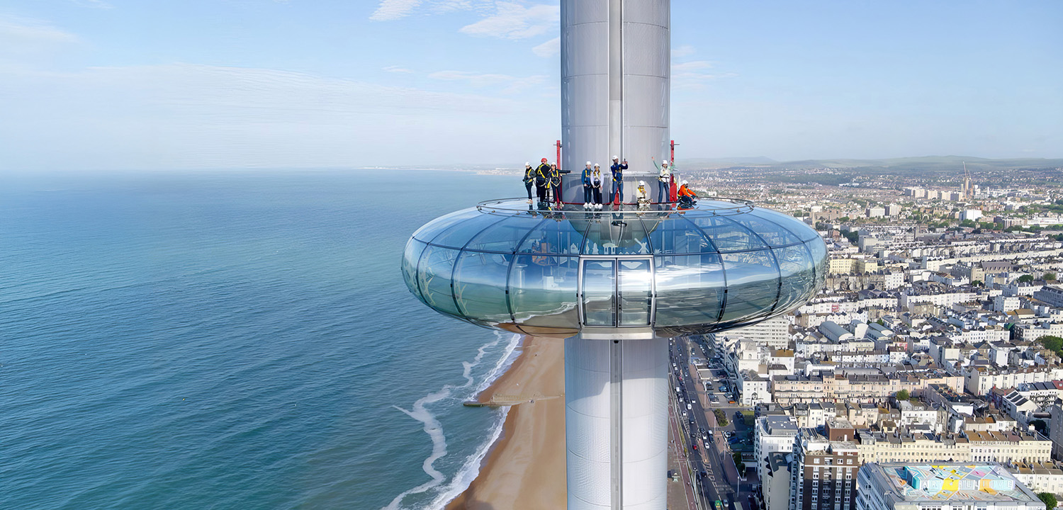 Sky Walk Experience at Brighton's i360 Attraction with Breakfast for ...