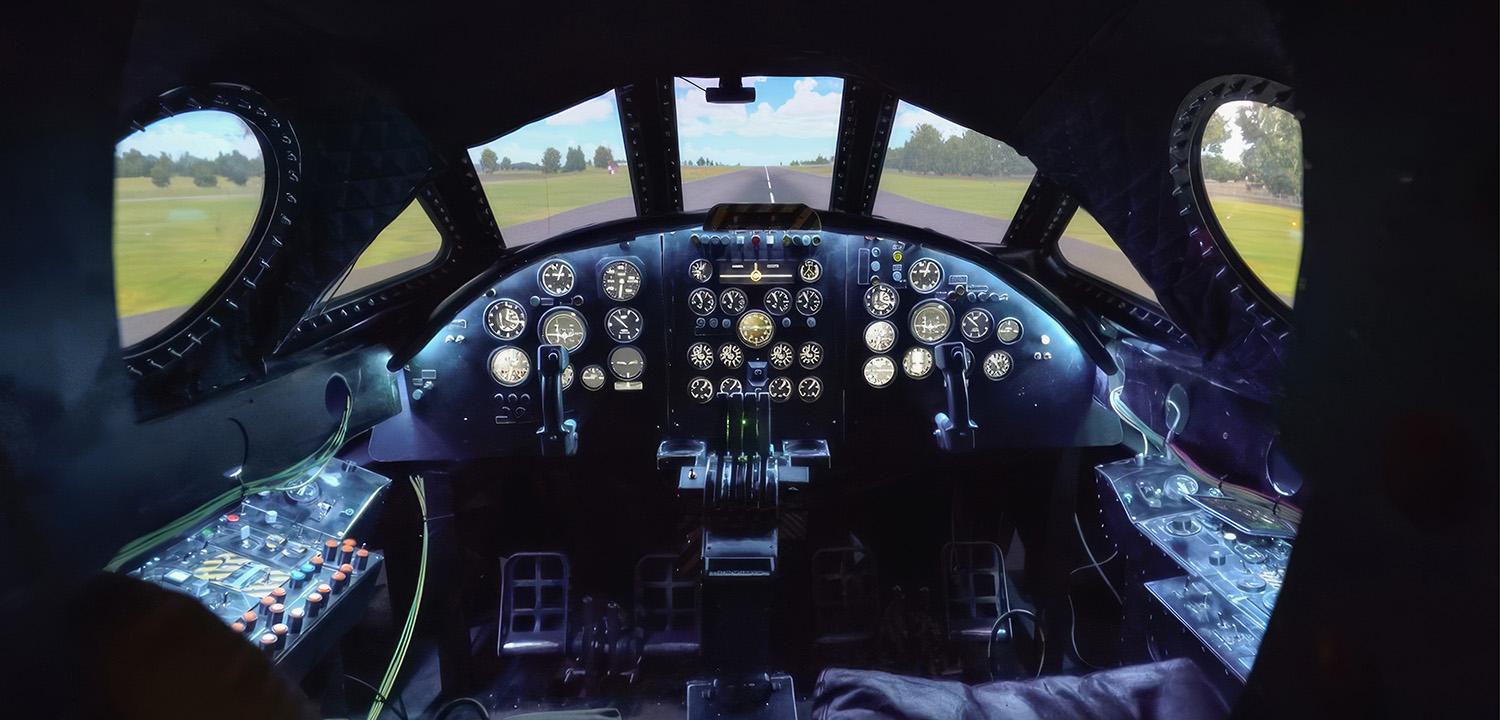 Spitfire & Vulcan Military Simulator Duo Experience at Stockport ...
