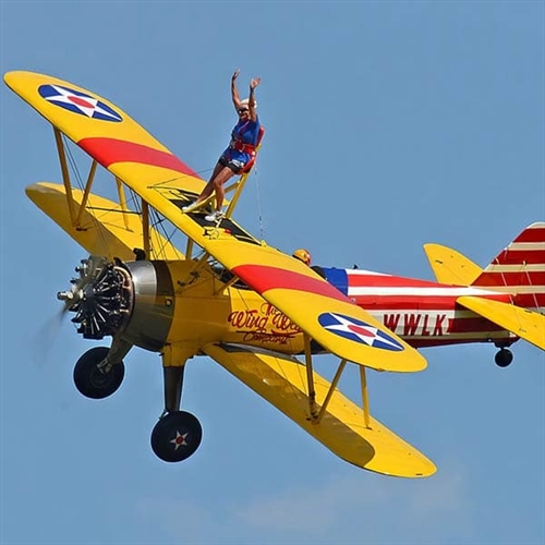 Wing Walking Experiences - Prices from £419 to £469 - Into The Blue