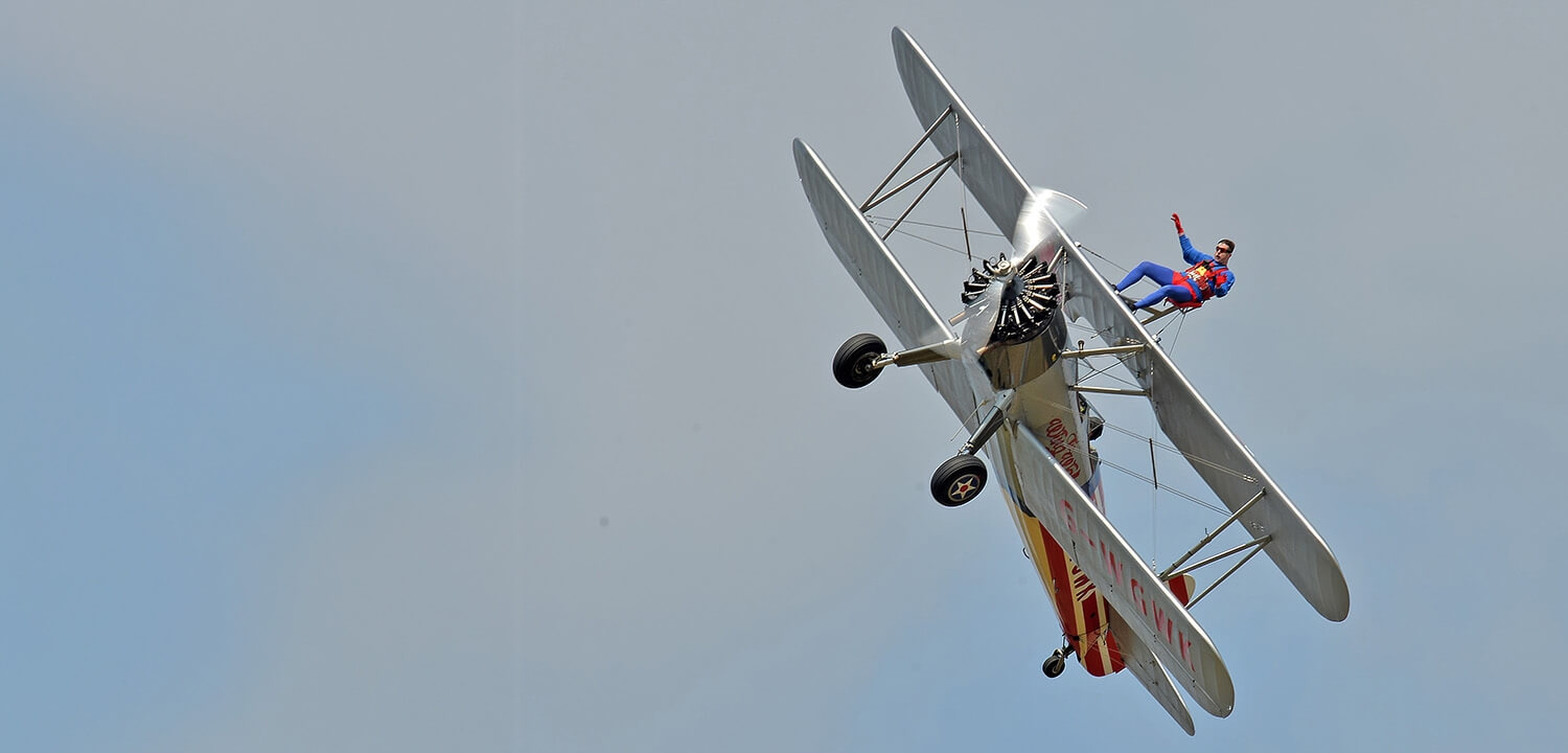 Wing Walking Experiences from Sywell Aerodrome in Northamptonshire ...