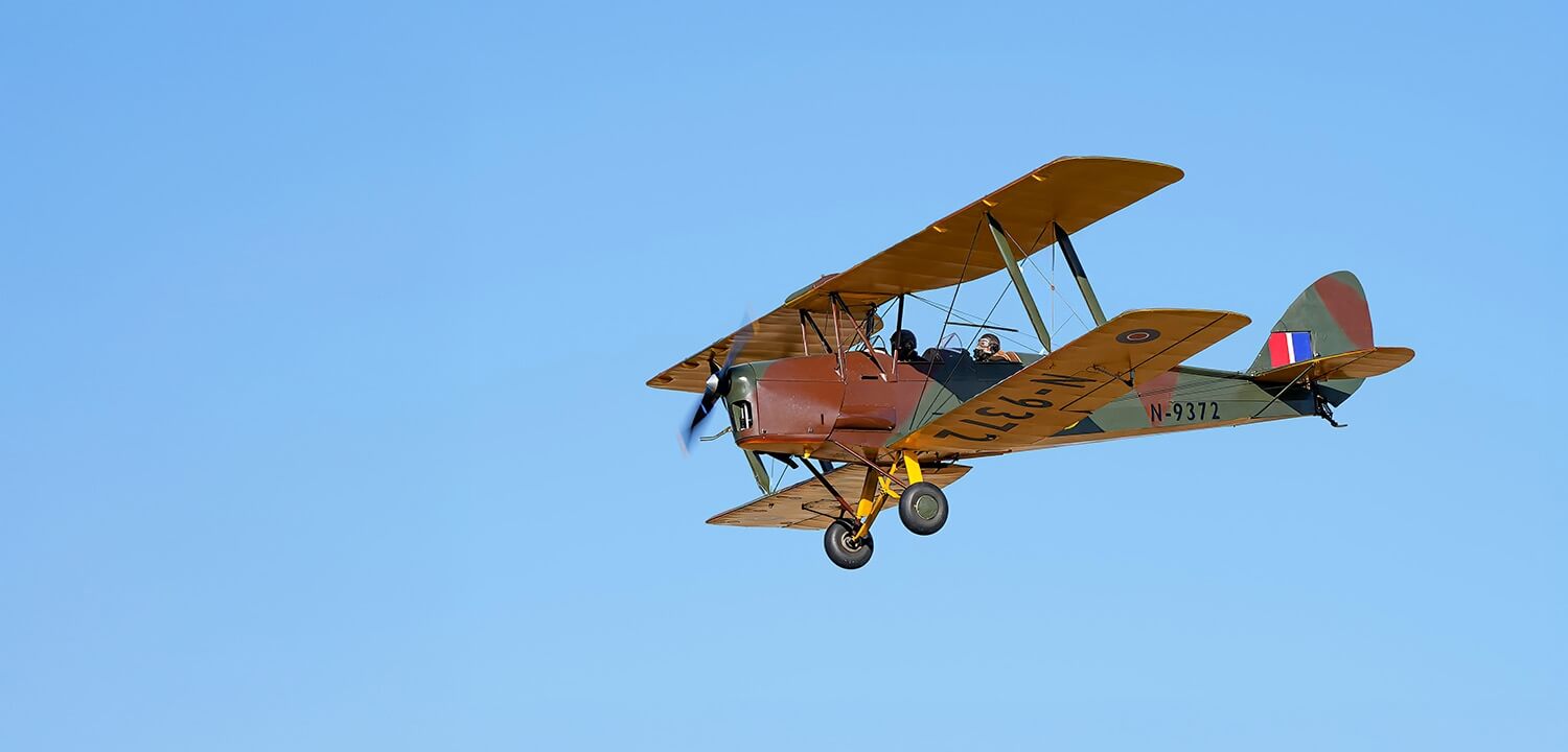 Tiger Moth Flights Yorkshire | Prices From £299.00