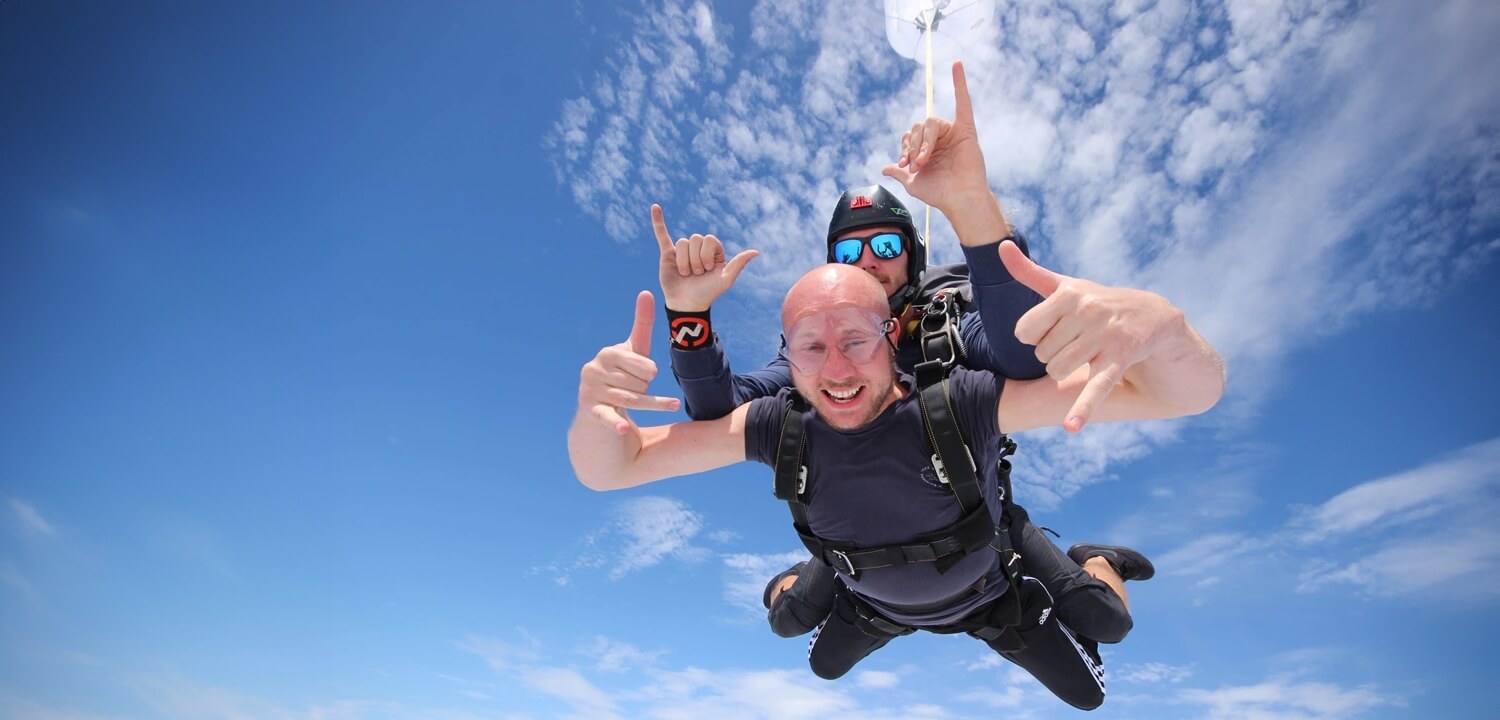 Tandem Skydiving Near Me – UK-wide Parachute Jumps | Prices From £299.00