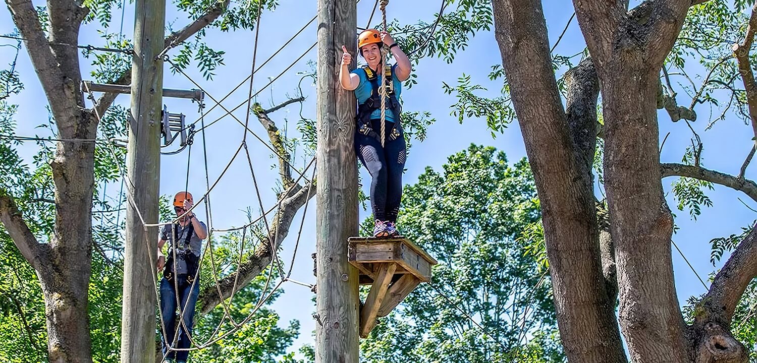 Treetop Extreme Adventure Milton Keynes - Willen Lake | Prices From £56.00