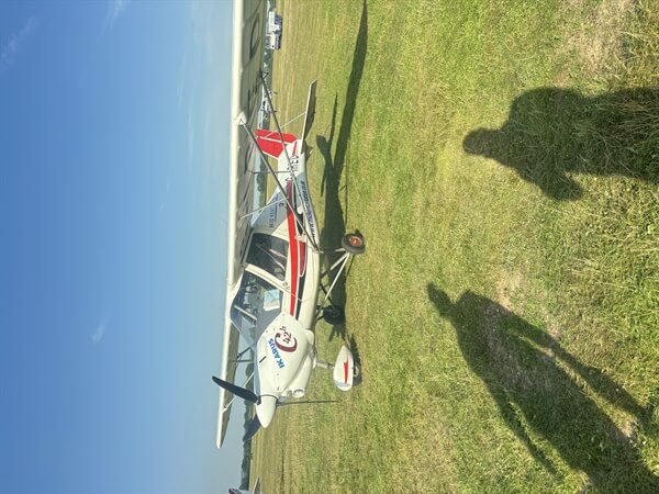 Flying Lessons from Headcorn Airfield in Kent in an Ikarus Light Sports ...