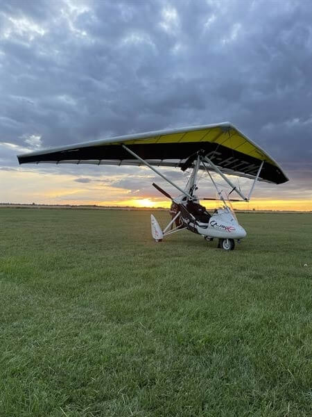 Flex-wing Microlighting in Cambridge from Sutton Meadows Airfield near ...