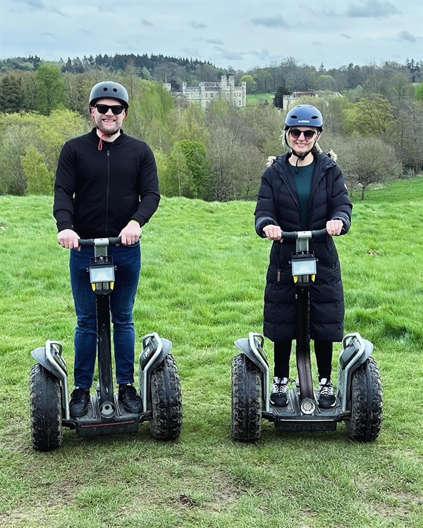 Sightseeing at Leeds Castle on a Segway at Into The Blue | Prices From ...