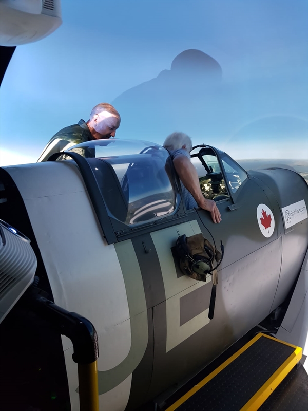 Spitfire Simulator at Goodwood East Sussex |Into The Blue | Prices From ...