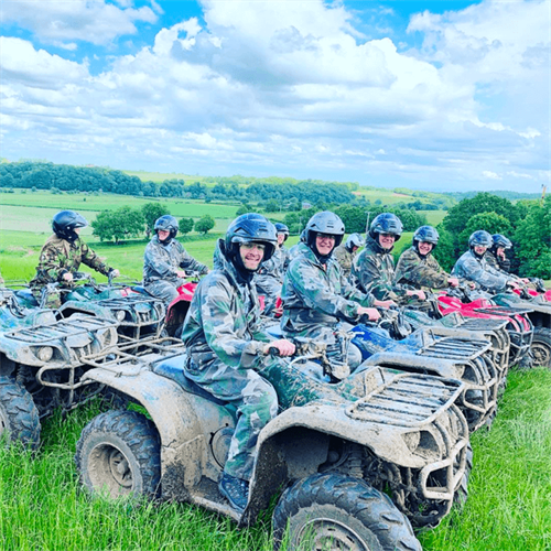Quad Biking Cheshire Quad Bike Experience at Into the Blue | Prices ...