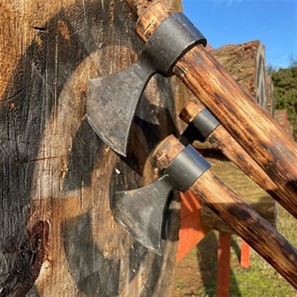 Axe Throwing in West Norfolk near Kings Lynn | Into The Blue