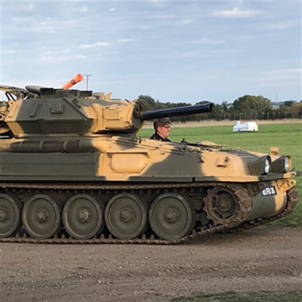 Scorpion Tank Driving & Firing | Into The Blue