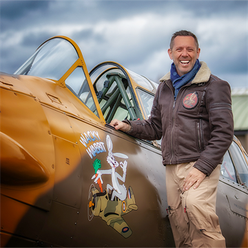 Wacky Wabbit Harvard Flights Departing Peterborough Conington Airfield ...