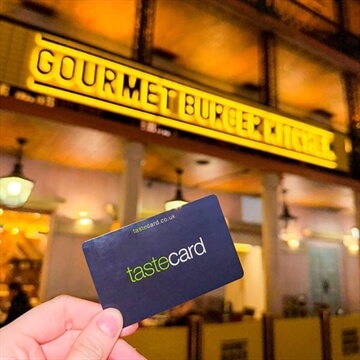 Tastecard Membership High Street Restaurant Card Eat Out for Less UK ...