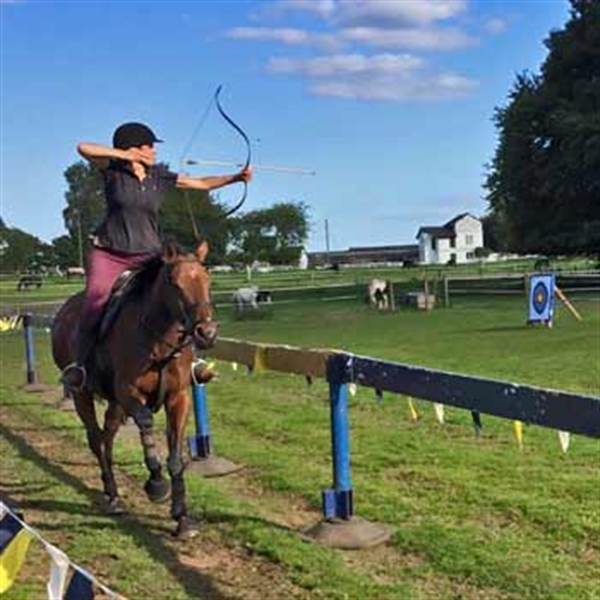 Equestrian Archery - Learn Horse Archery in Warwickshire | Into The Blue