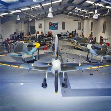 Spitfire Factory Tours at the Biggin Hill Heritage Hangar in Kent ...