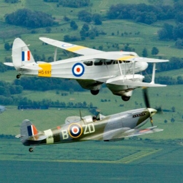 Ultimate Wing to Wing Experiences with Spitfires, Dragon Rapides ...