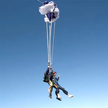 Skydiving in Peterborough from Sibson Airfield's Parachuting Drop Zone ...