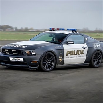 American Police Car Ford