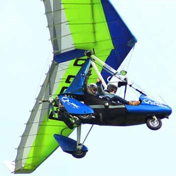 Microlighting over Derbyshire | Microlight flights from Darley Moor ...