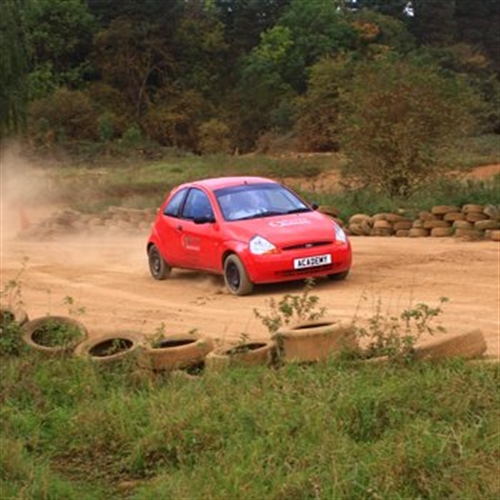 Junior Rally Driving Hands-On Rally Driving at Into The Blue